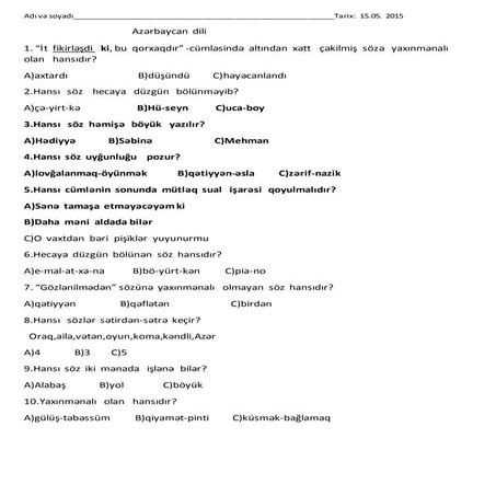 15.05. ana dili | DOCX