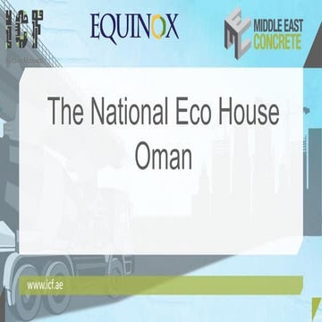 The National Eco House Oman | PDF