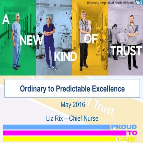 Elizabeth Rix, Chief Nurse, University Hospitals of North Staffordshire ...