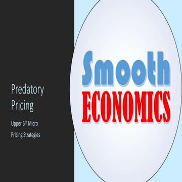 Predatory Pricing | PPTX