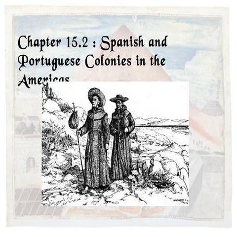 15.2 spanish and portuguese in the americas | PPT