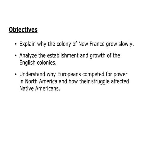 15.3 the struggle for north america | PPT