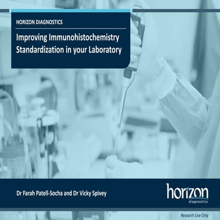Improving Immunohistochemistry Standardization in your Laboratory ...