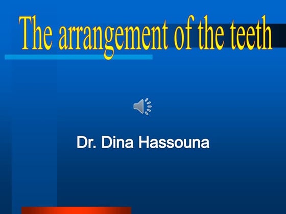 Curve of Spee in orthodontics and its effects | PDF | Dental Health | Diseases and Conditions