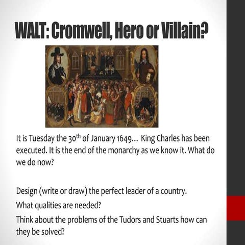 815 - Cromwell Hero or Villain | PPT