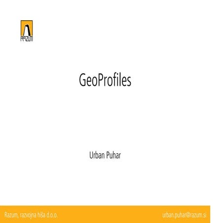 Geo Profiles - Urban Puhar | PPT | Free Download