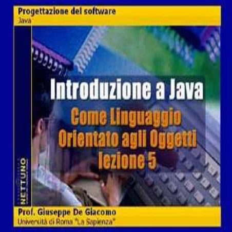 Progettazione SW - 15 introduzione a java come linguaggio oop. lezione 5 | PDF | Programming ...