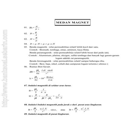 Pertemuan 8_Magnetostatik, Medan dan Gaya Magnet.pdf