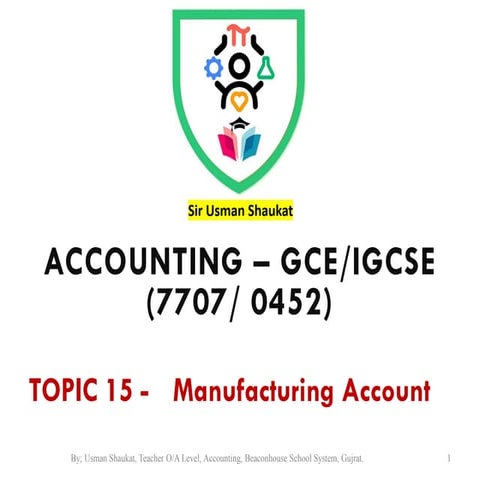 15- O Levels - Accounting 7707 -Manufacturing Account.pdf