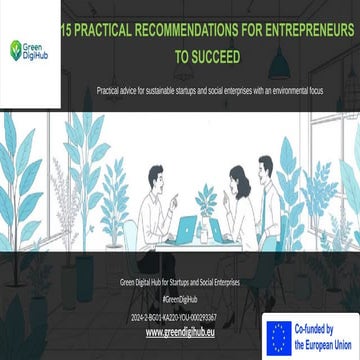 15-PRACTICAL-RECOMMENDATIONS-FOR-ENTREPRENEURS-TO-SUCCEED-final.pptx