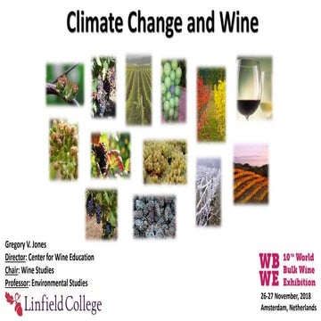 "Vineyard and climate change" by Gregory Jones | PDF
