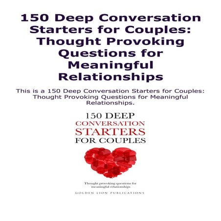Leia [livros] 150 Deep Conversation Starters for Couples: Thought ...
