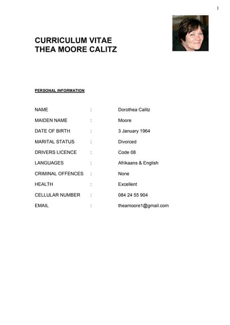 Callum Robertson CV | PDF