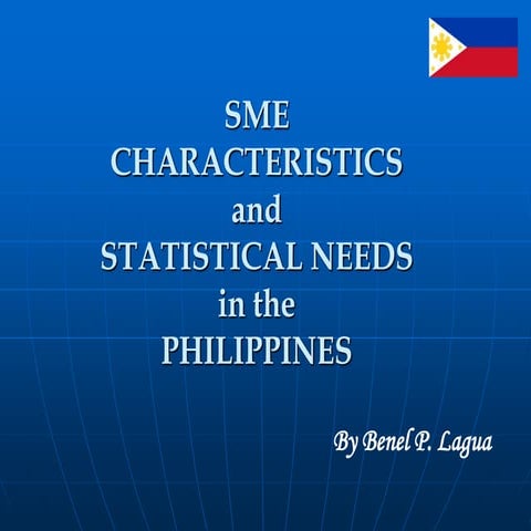 Philippines Micro Small Medium Enterprises (MSMEs) | PPT