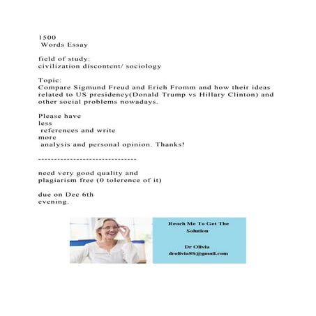 1500 Words Essayfield of study civilization discontent soc.docx