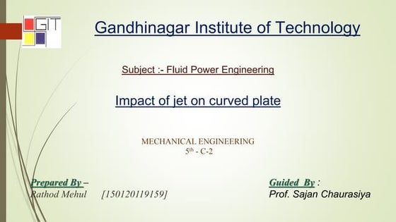 Mechanical Engineering-Fluid mechanics-impact of jets | PDF | Physics ...