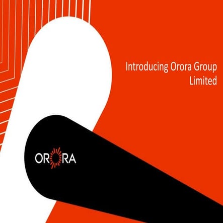 Orora Limited - company overview | PPTX