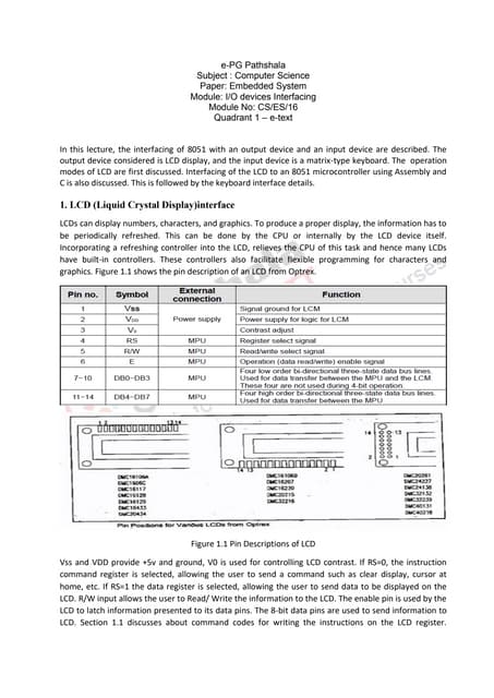 Lcd Interfaing Using 8051 And Assambly Language Programming Ppt 6832