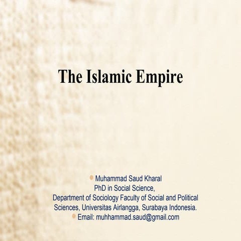 The Islamic Empire | PPT
