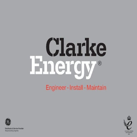Clarke Energy Group Presentation | PPTX