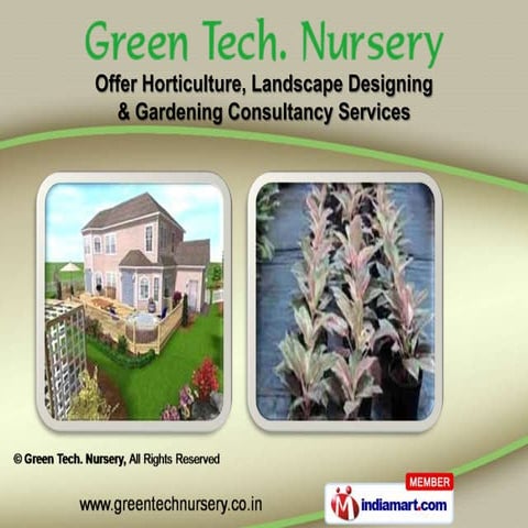 Green Tech. Nursery Maharashtra India | PPSX