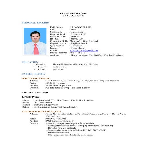 Resume_Nguyen Duy Manh