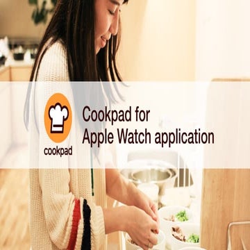Cookpad for Apple Watch Application | PDF