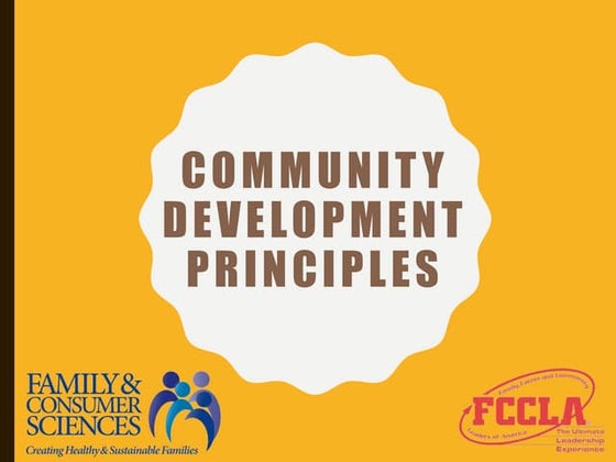 Objectives of Community Development | PPT