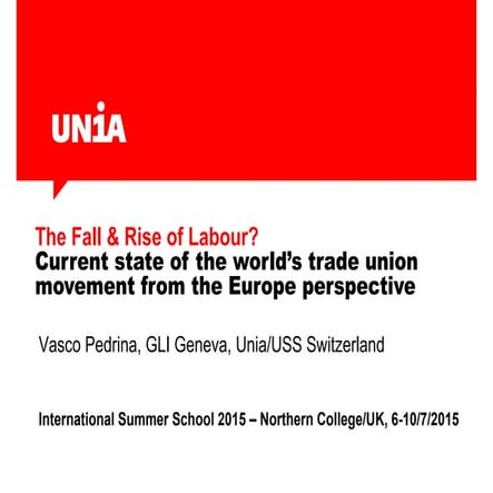 The Rise and Fall of Labour | PPT