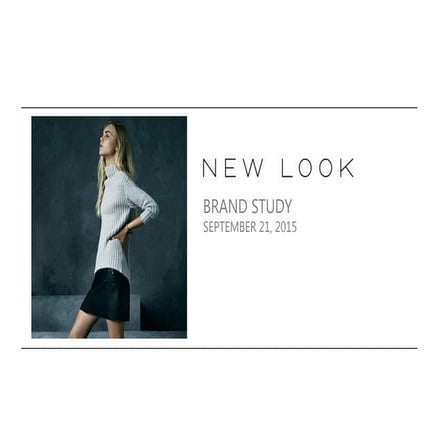 Company profile newlook | PDF