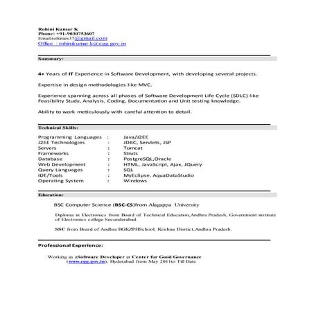 Rohini kumar_ K_Resume | DOCX