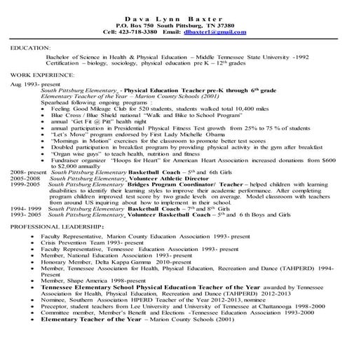 2015 Lynn final resume | PDF