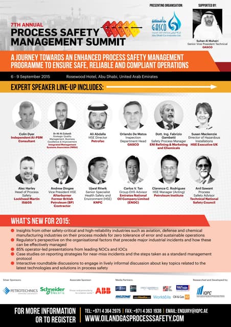 Understanding Process Safety Incidents in the Oil and Gas Industry | PPT