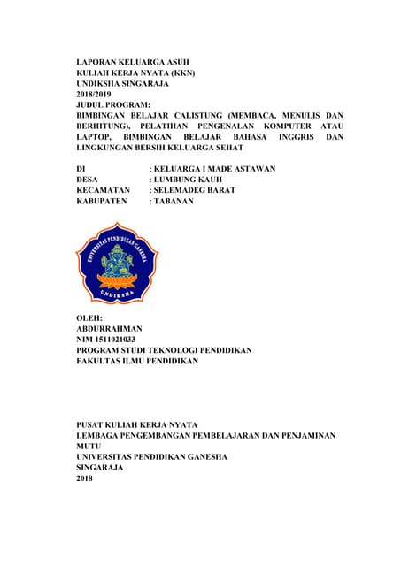 Draft Materi Raker I Docx