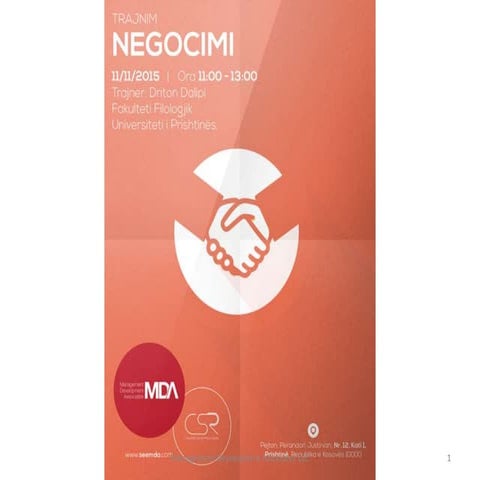 Negocimi - MDA Foundation | PPTX