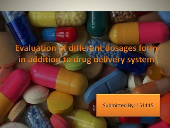 Conventional and novel drug delivery system. | PPT