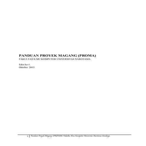 151120054508 pedoman penulisan-laporan-proma | PDF