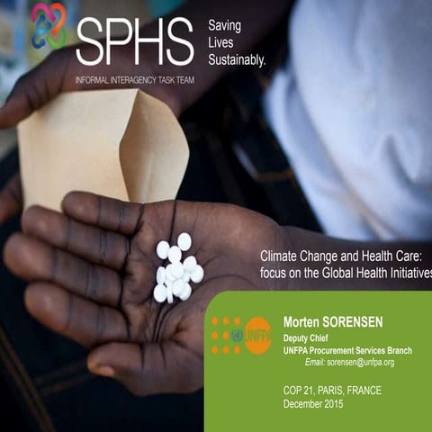 SPHS Presentation at #COP21 | PPT
