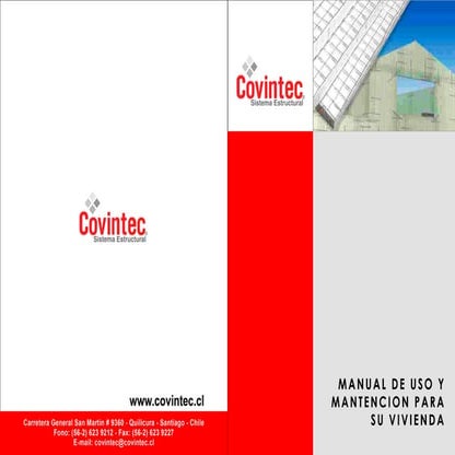 Manual de la Vivienda - Covintec Chile | PDF