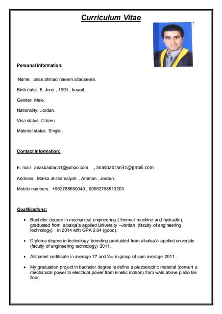 shaun CV - current | DOC