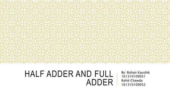 FULL ADDER & FULL SUBTRACTOR.pptx