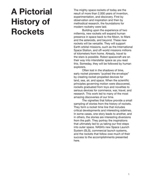 Rockets A Brief History Timeline | PPT | Physics | Science