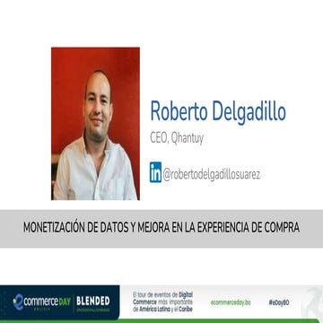 Roberto Delgadillo - eCommerce Day Bolivia [Blended] Professional ...
