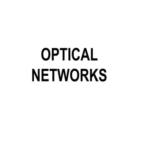 Optical Transport Network | PDF