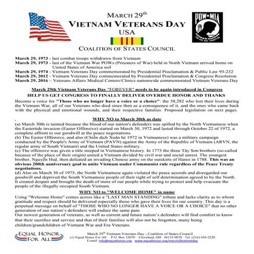 Vietnam And Veterans Day Presentation | PPT