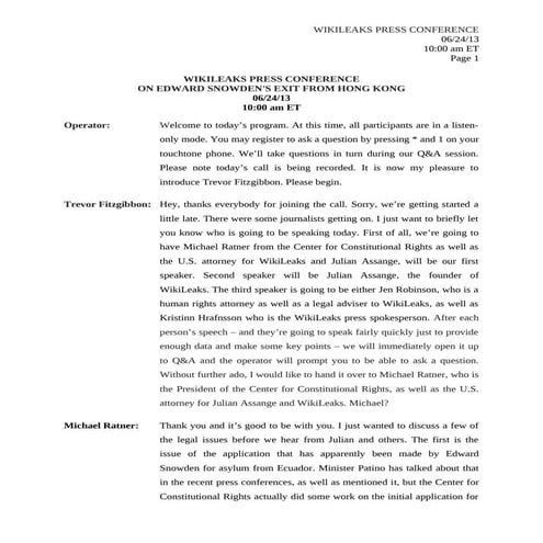 153777064 transcript-of-wiki leaks-press-conference-on-edward-snowden’s ...