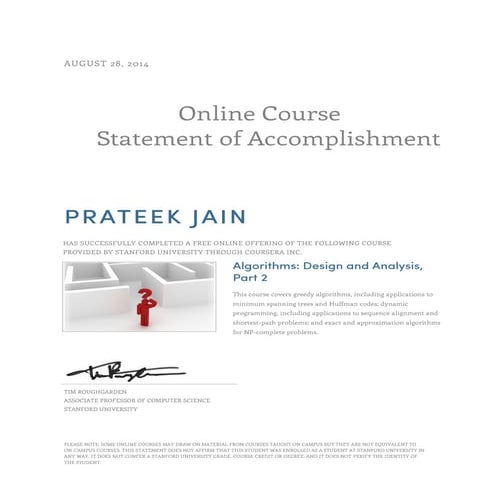 Coursera_algo2_2014 | PDF