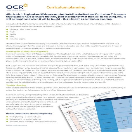 15385 curriculum-planning | PDF