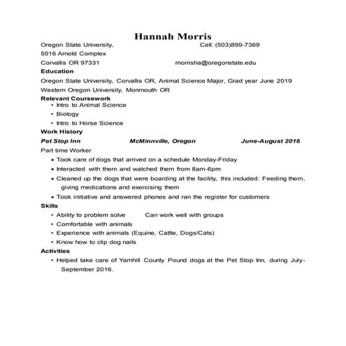 Resume | PDF