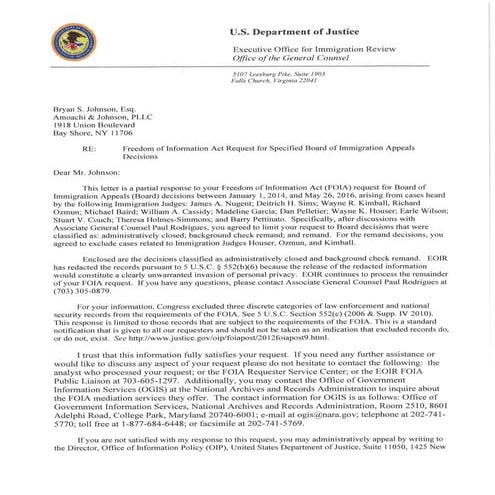 BIA decisions Atlanta-Dallas-Charlotte Immigration Judges. | PDF ...